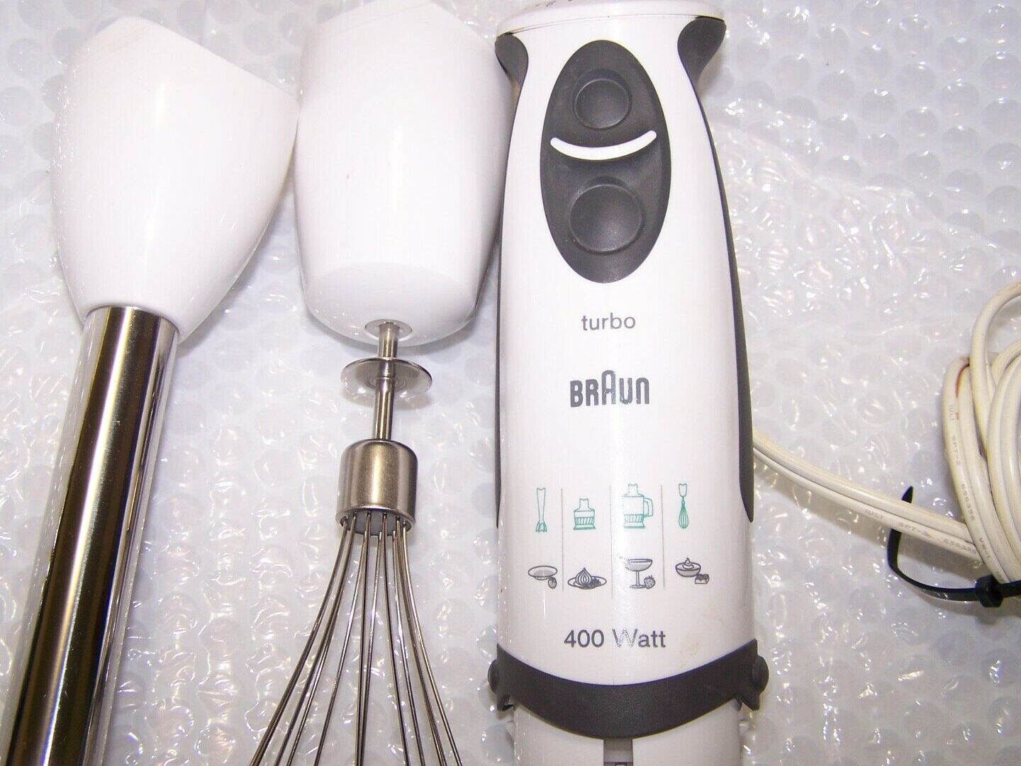 Batiendo a fondo con la potente Braun 600 watt Turbo 4191: ¡Descubre su ...