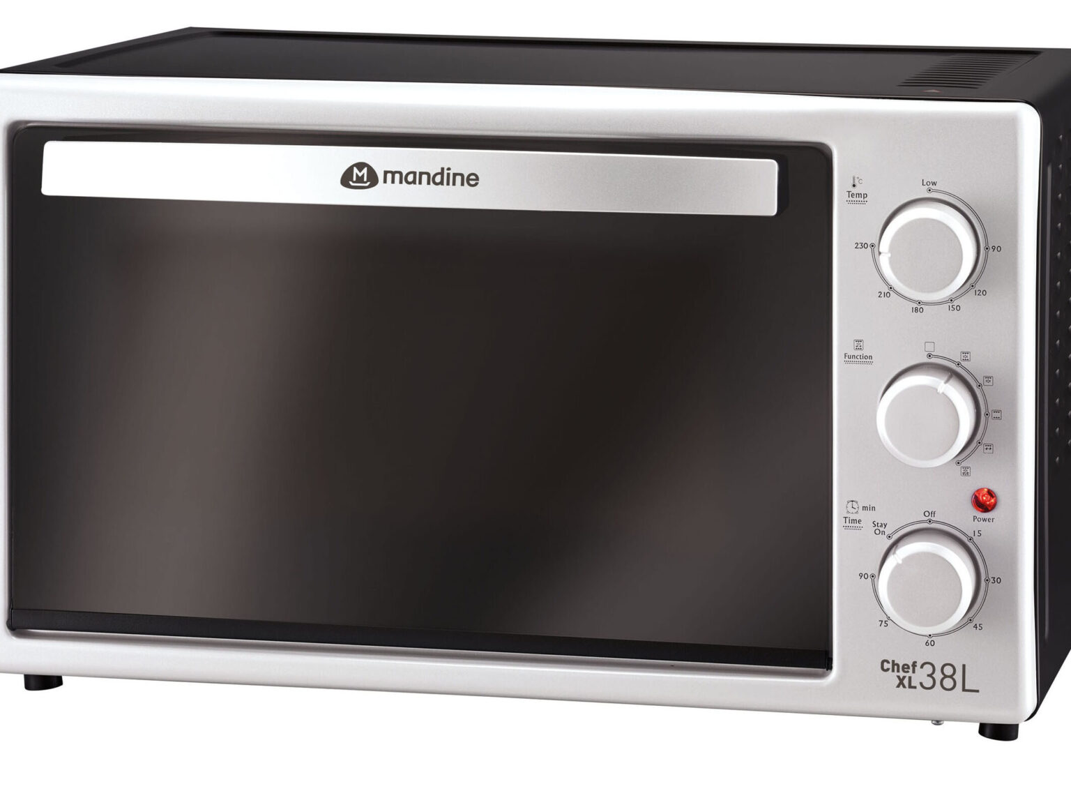 Cómo usar el horno Mandine Chef XL 38 L: instrucciones detalladas - Pantori